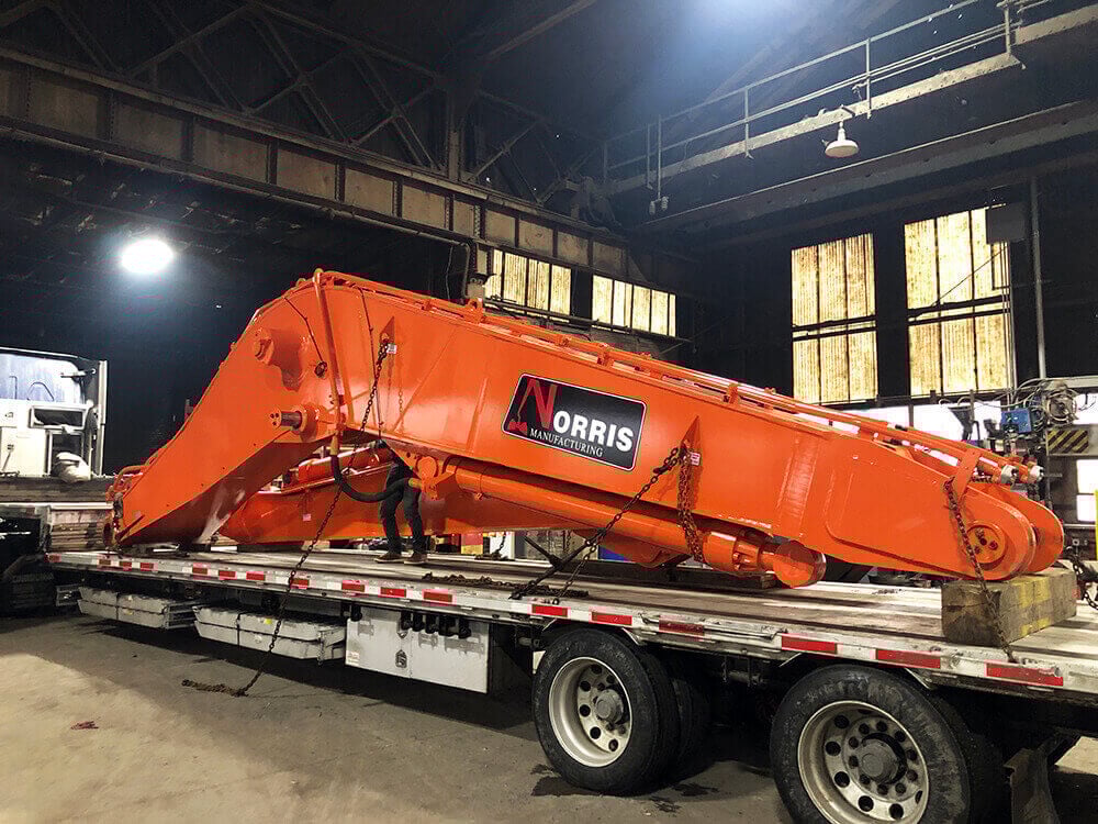 Long Reach Booms | C. Norris Manfacturing | Canton, OH | Commercial ...