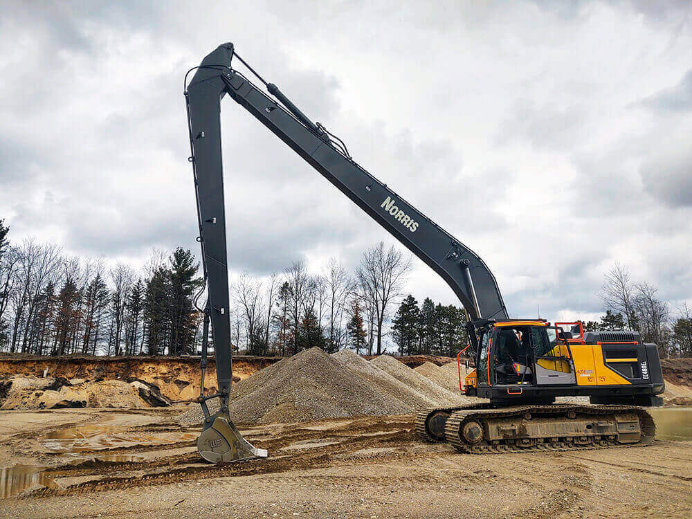 Long Reach Booms | C. Norris Manfacturing | Canton, OH | Commercial ...