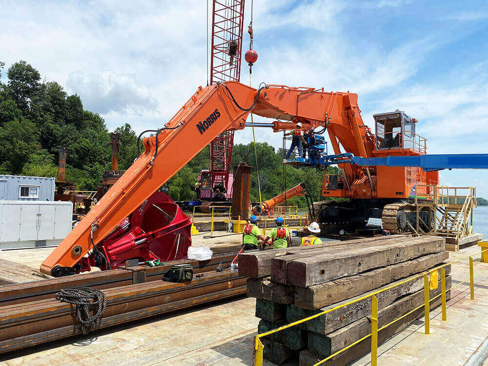 Long Reach Booms | C. Norris Manfacturing | Canton, OH | Commercial ...