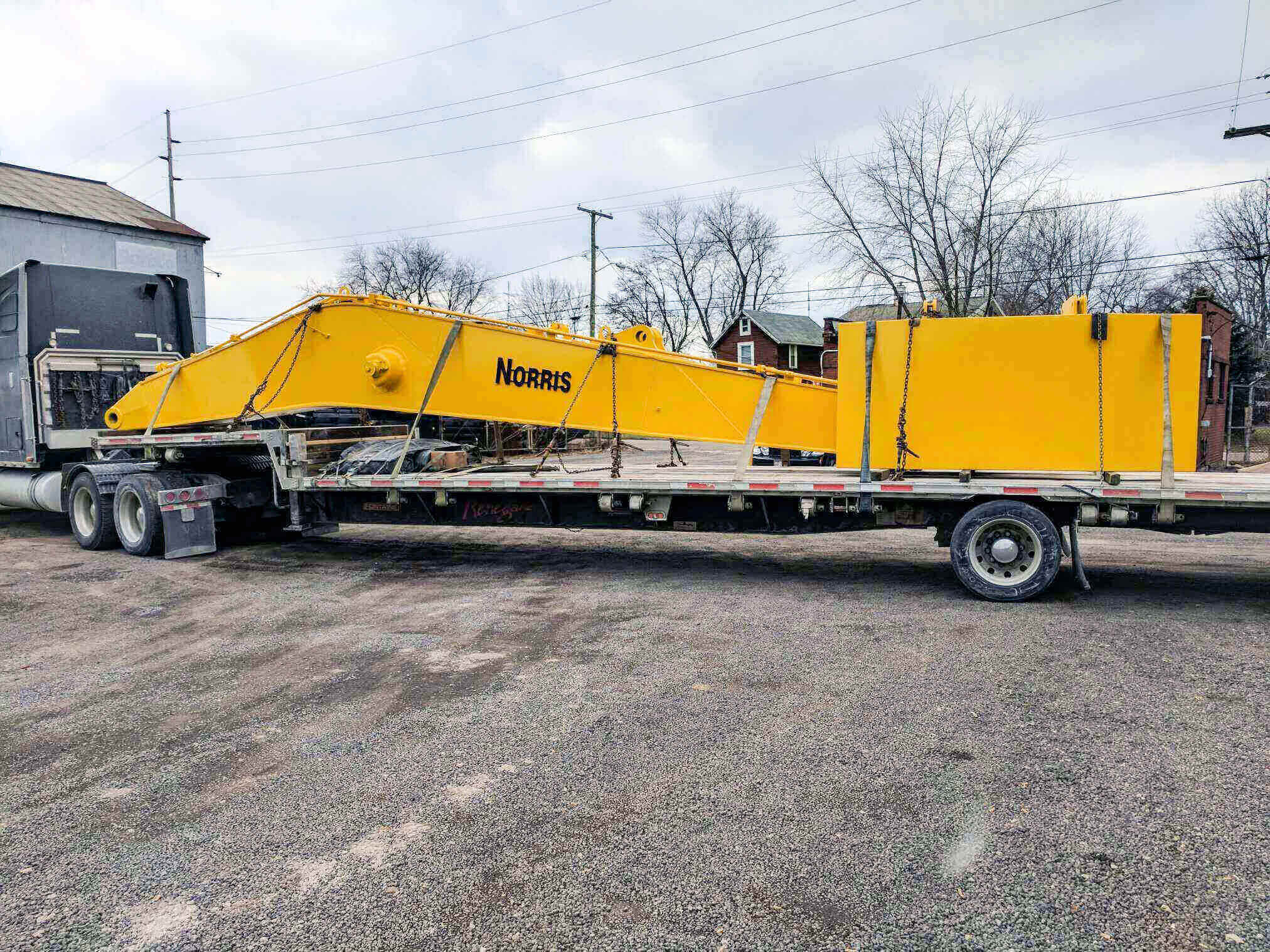 Long Reach Booms | C. Norris Manfacturing | Canton, OH | Commercial ...