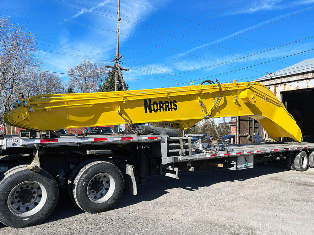 Long Reach Booms | C. Norris Manfacturing | Canton, OH | Commercial ...