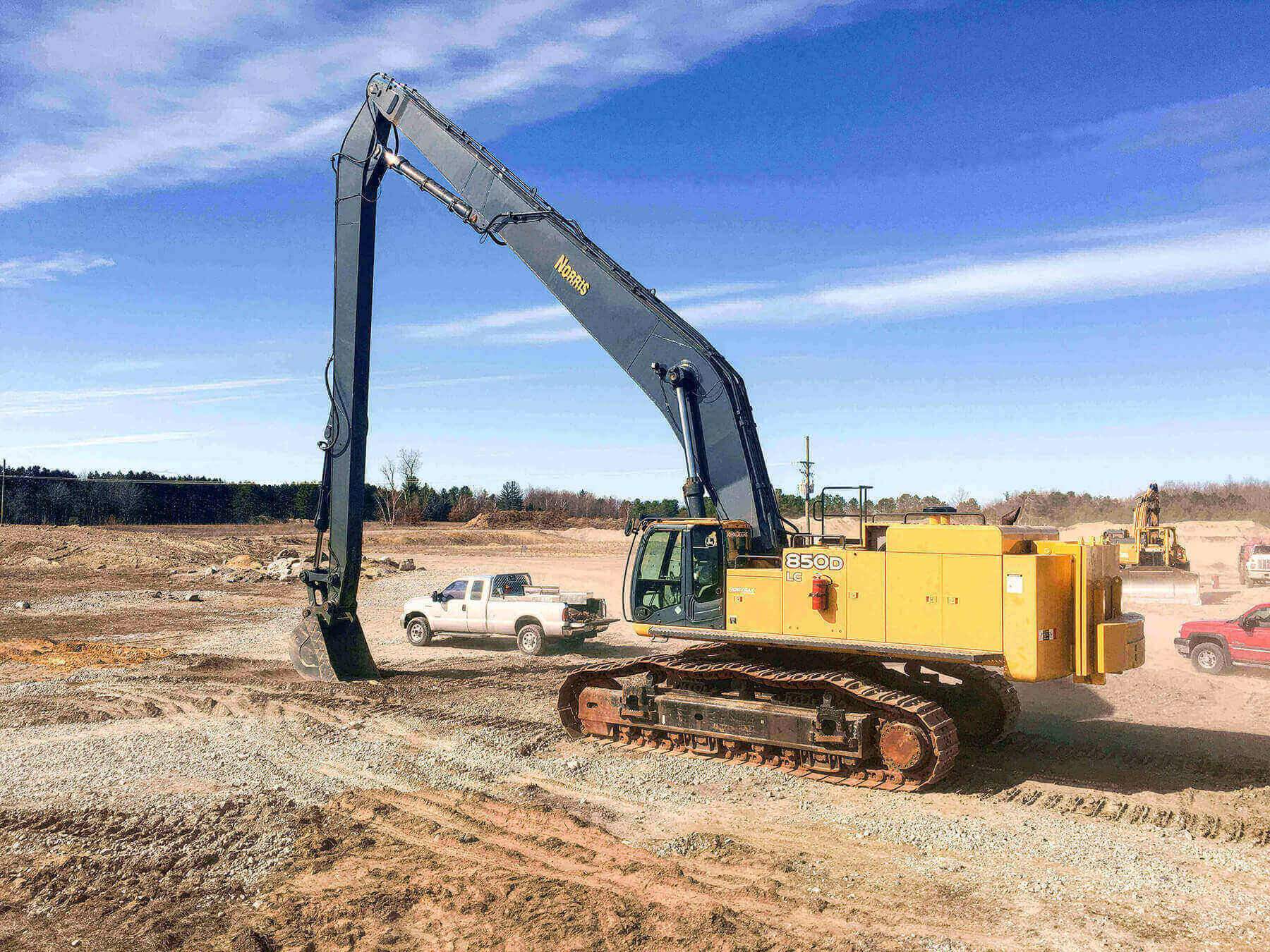 Long Reach Booms | C. Norris Manfacturing | Canton, OH | Commercial ...