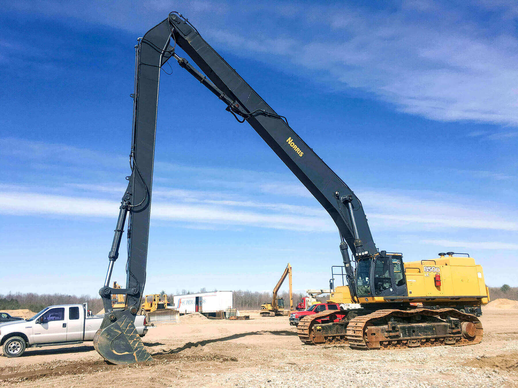 Long Reach Booms | C. Norris Manfacturing | Canton, OH | Commercial ...